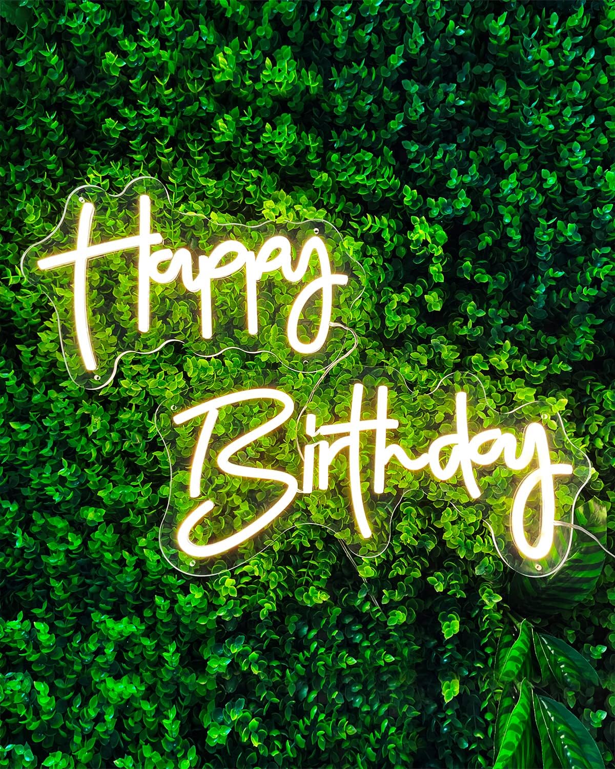 Happy Birthday Neon Sign - LED Neon for Birthday Parties – Vibe Neon Signs