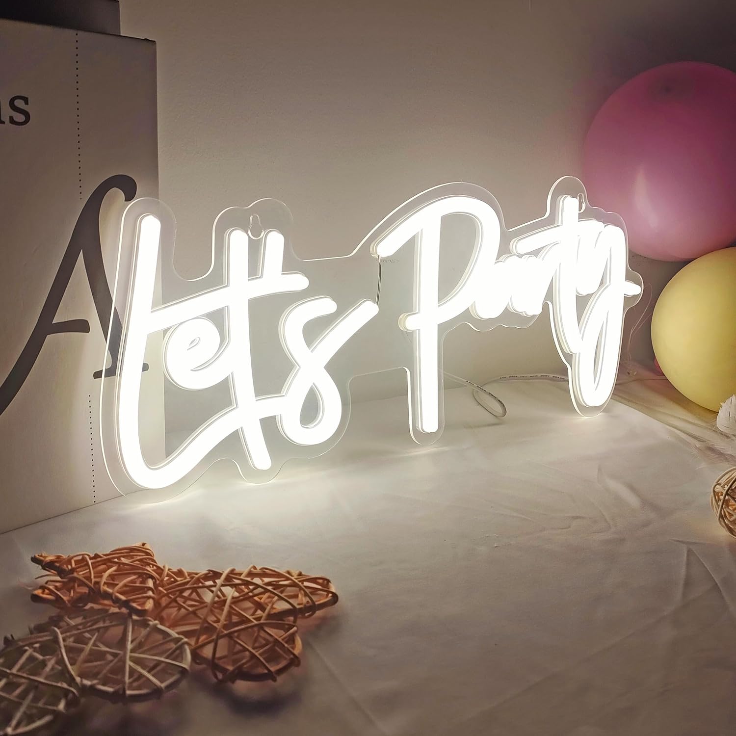 Party Neon Sign - Bright LED Lights for Any Event – Vibe Neon Signs