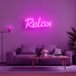 Relax Neon Sign – Vibe Neon Signs