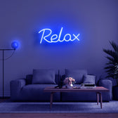 Relax Neon Sign – Vibe Neon Signs