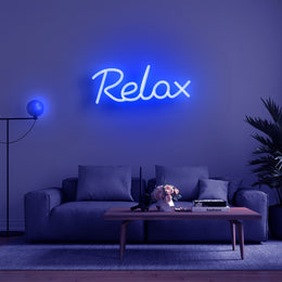 Relax Neon Sign – Vibe Neon Signs