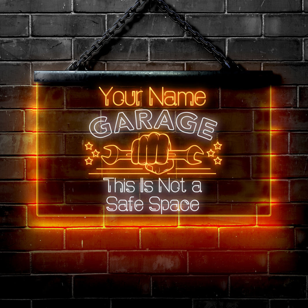 Neon LED Garage Sign - Durable LED Lights – Vibe Neon Signs