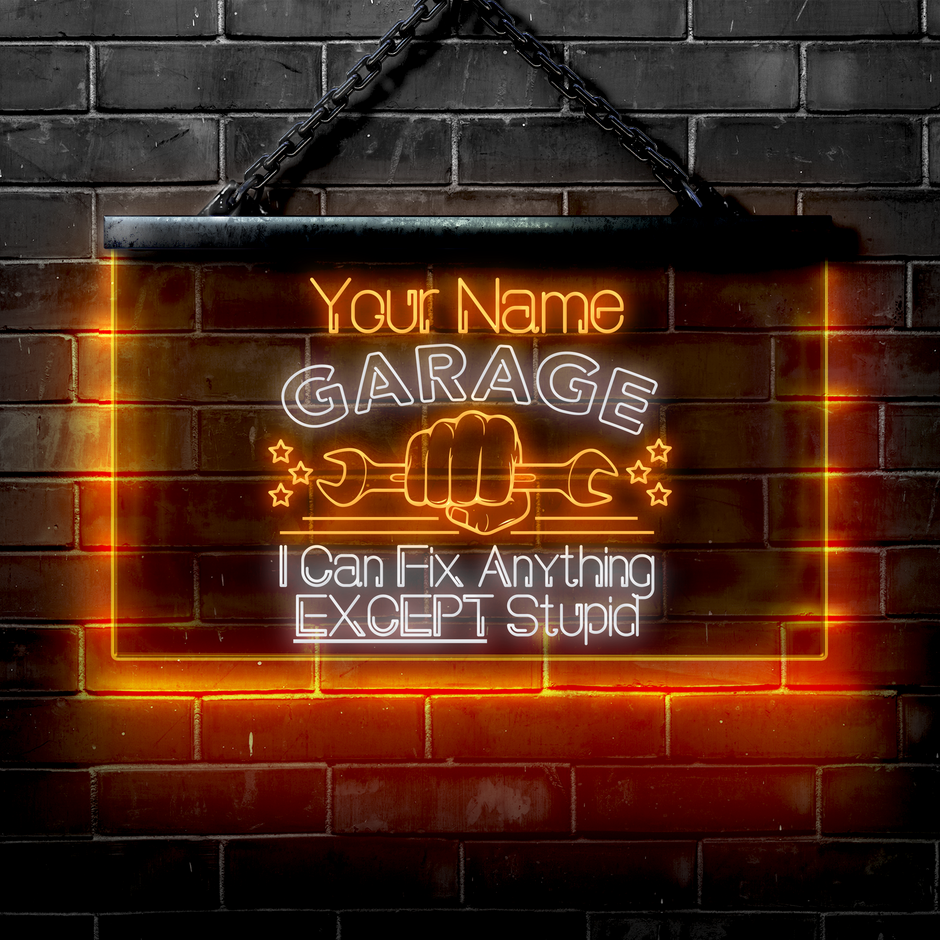 Neon LED Garage Sign - Durable LED Lights – Vibe Neon Signs