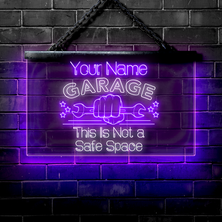 Neon LED Garage Sign - Durable LED Lights – Vibe Neon Signs