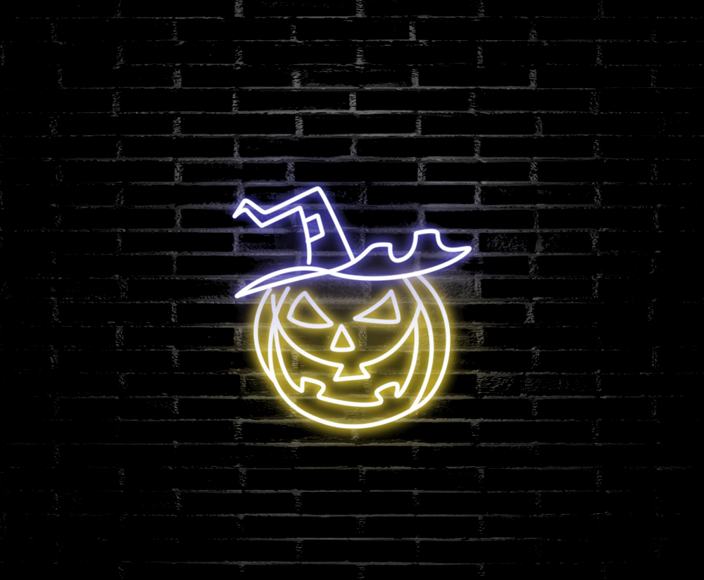 Pumpkin Neon – Vibe Neon Signs
